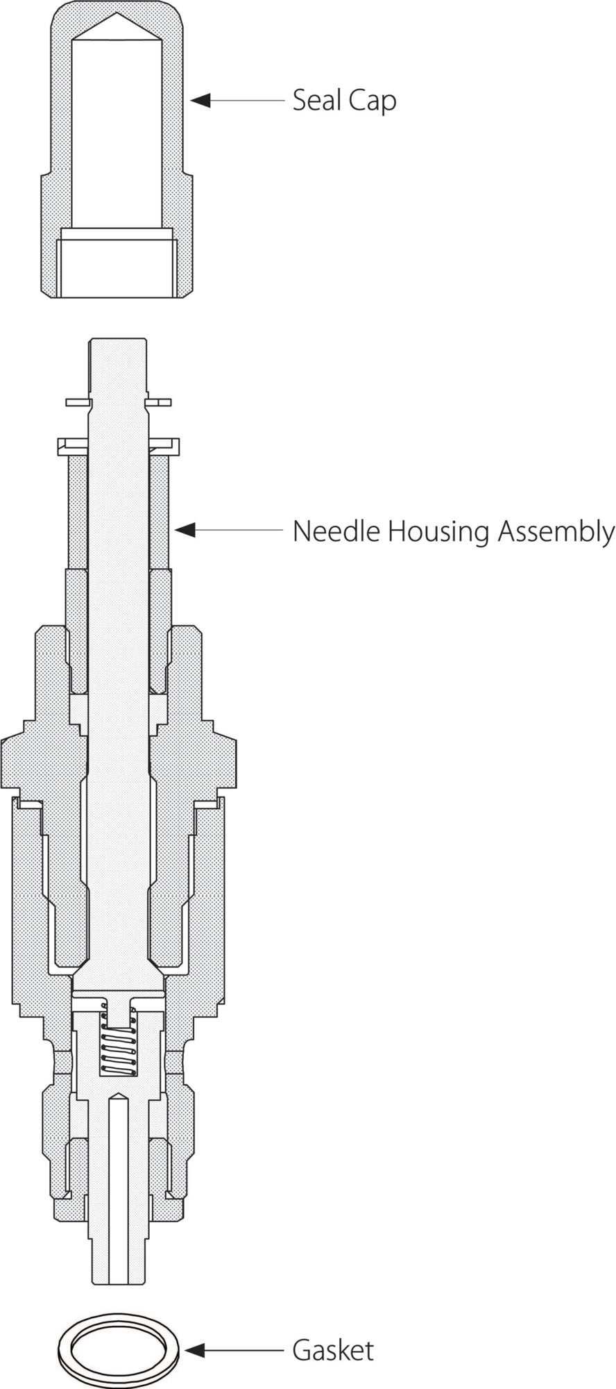 Danfoss ICSH 65 Needle Housing Repair Kit | Industrial Refrigeration Parts Canada (IRPC)