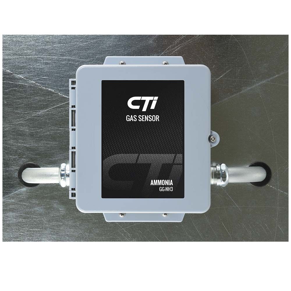 CTI GG-NH3-100-DM Gas Sensor, Ammonia (NH3), 0-100 ppm, Duct Mount | Industrial Refrigeration ...